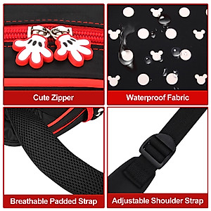 Voikukka Cute Little Girls Backpack Small Kids Mini Mouse Backpacks for Toddler Girl Backpack Travel Kindergarten Preschool Backpacks Baby Bookbag School Book Bag Toddler Backpack