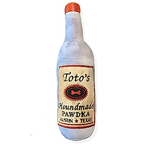 Nestpark Toto's Dog Toy - Funny Dog Toys - Plush Squeaky Crinkle Toys for Medium, Small and Large - Cute Dog Gifts for Dog Birthday - Cool Stuffed Dog Toys