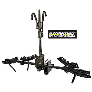 Swagman DISPATCH RV Approved Hitch Mount Bike Rack, Black