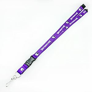 Pro Specialties Group Northwestern Wildcats Lanyard Team Purple C