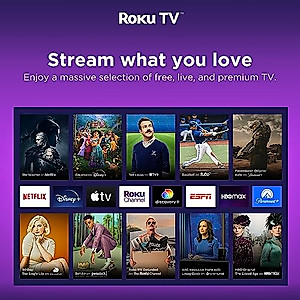 Hisense 65-Inch Class R6 Series 4K UHD Smart Roku TV with Alexa Compatibility, Dolby Vision HDR, DTS Studio Sound, Game Mode (65R6G),Black