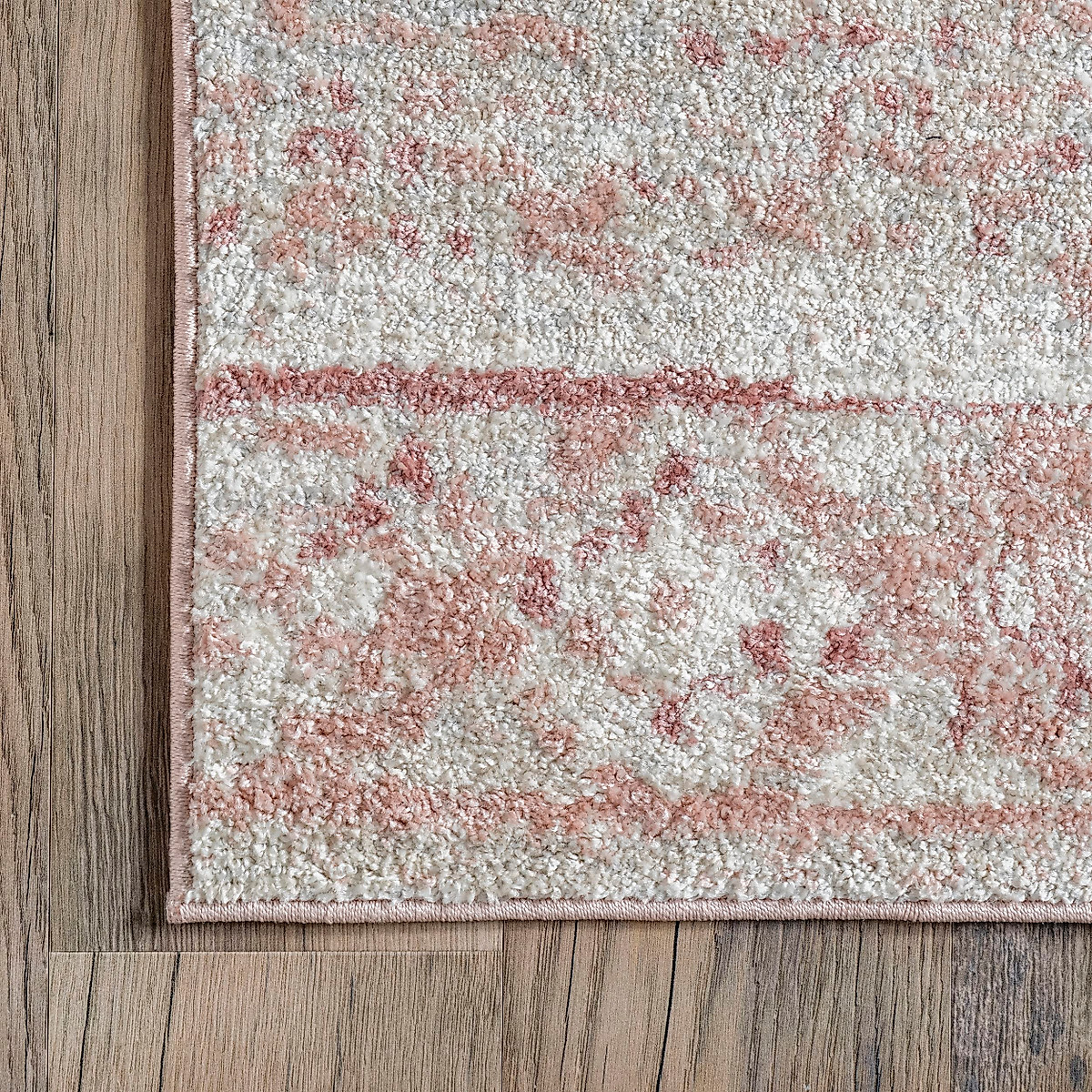 nuLOOM Hattie Transitional Moroccan Area Rug, 7x9, Pink