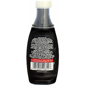 KIWI Leather Dye Restorer | For Shoes, Boots, Furniture, Jacket, Briefcase and More | Black | Includes Sponge Applicator