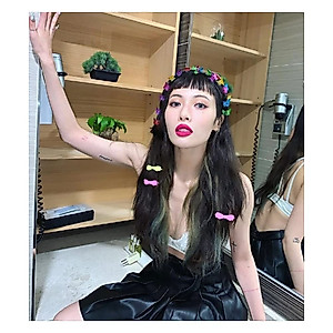 DEEINN Hair Clips, 50 Pcs Butterfly Pastel Hair Clips Mini Cute Accessories for Hair 90s Girls Women, Matte Colors