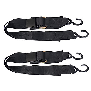 XSTRAP STANDARD Marine Boat Trailer 2" x 4' Trailer Transom Tie-Down Straps, 2PK