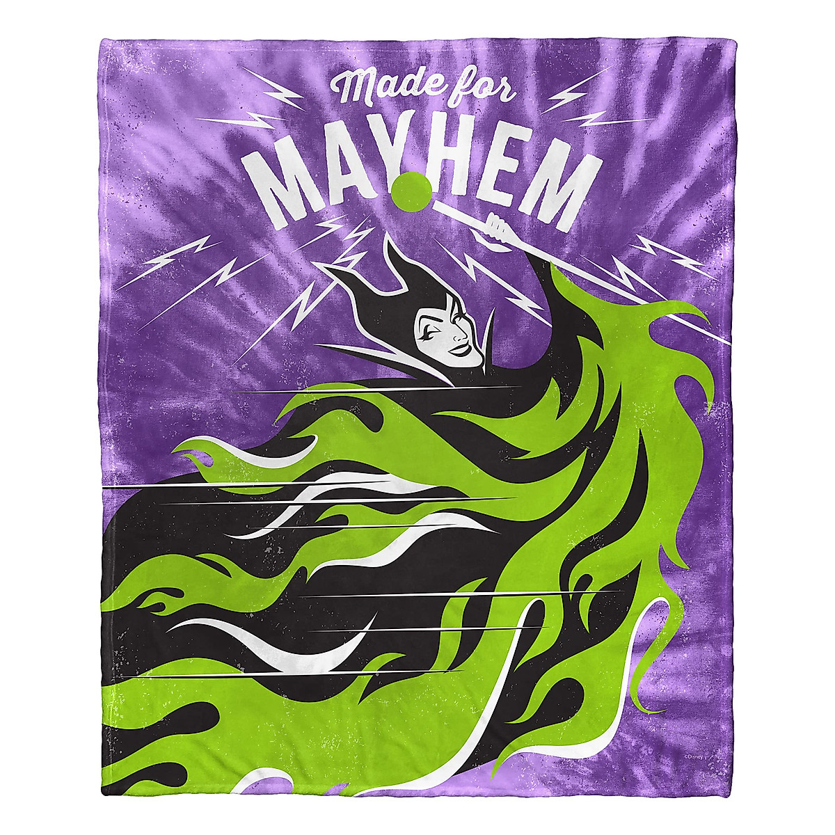 Northwest Villains Silk Touch Throw Blanket, 50" x 60", Maleficent Mayhem