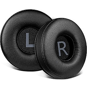 SOULWIT 70mm Earpads Replacement for JBL Tune 450BT (T450BT)/Tune 460BT(T460BT)/Tune 500BT (T500BT)/Tune 510BT/Tune 520BT/Tune 660NC, Ear Pads Cushions for JR 300BT/JR300/JR 310BT/JR310 - Black