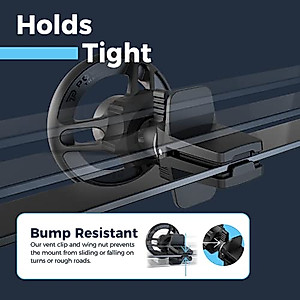 Power Theory Magnetic Phone Holder for Car, MagSafe Compatible, Easy Install, Vent and Dash Mount, One Hand, Secure, Portrait or Landscape, [iPhone 14 Pro Max/14 Pro /14/14 Plus, iPhone 13/12 Series]