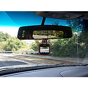 Accessory Basics Car Rearview Mirror Mount Kit for Garmin Dash Cam 10 20 25 45 55 65W 46 56 66W Driving Recorder DASHCAM