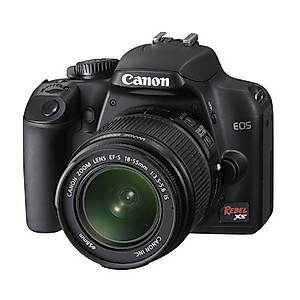 Canon Rebel XS DSLR Camera with EF-S 18-55mm f/3.5-5.6 is Lens (Black) (Certified Refurbished)