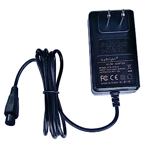 UpBright 3-Prong 42V AC/DC Adapter Compatible with Jetson Sphere JSPHER-BLK JSPHER-RED Magma JMGMA-BLK Aero JAERO-BLK Nitro JNITRO-BLK 36V 2.0Ah Lithium-ion Battery Hover Board FY0424201000 Charger