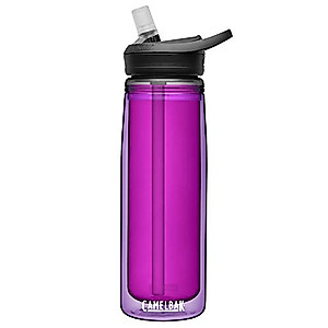CamelBak Eddy+ BPA Free Insulated Water Bottle,Amethyst ,20 oz