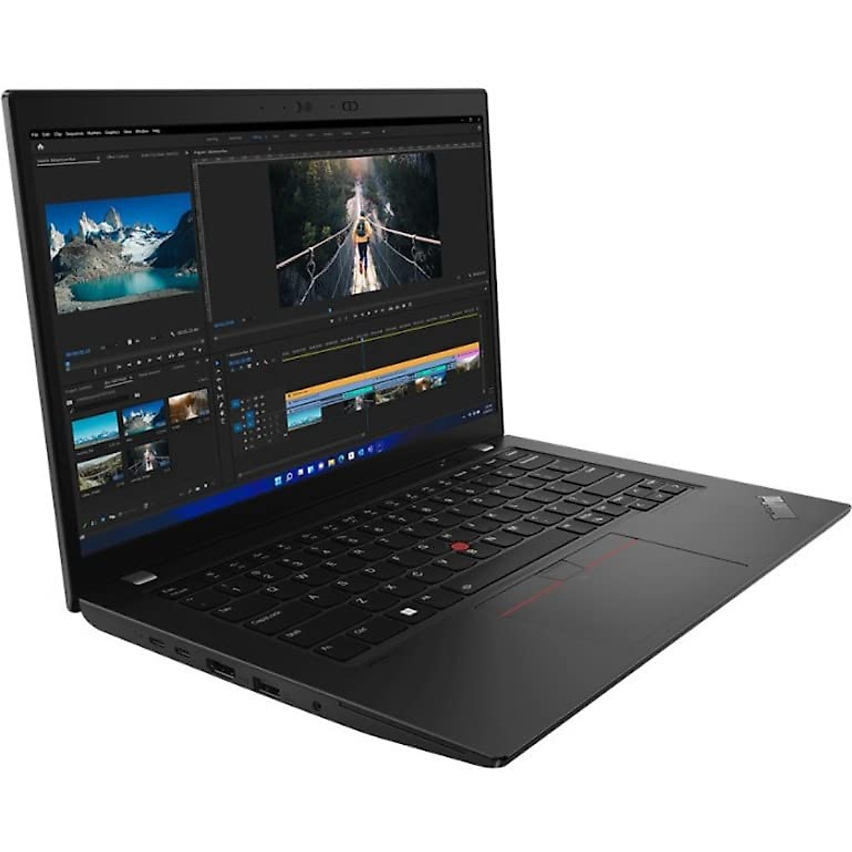 Lenovo ThinkPad L14 Gen 3 21C50013US 14" Touchscreen Notebook - Full HD - 1920 x 1080 - AMD Ryzen 5 PRO 5675U Hexa-core (6 Core) 2.30 GHz - 8 GB Total RAM - 256 GB SSD - Thunder Black - AMD Chip