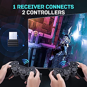 Retro Game Console Super Console x2 Pro Built-in 100000+ Games, 4K TV/AV Output Emulator Console, Video Game Console Support 60+ Emulators S905X2, EmuELEC 4.5/Android 9.0/CoreE 3 System in One(256G)