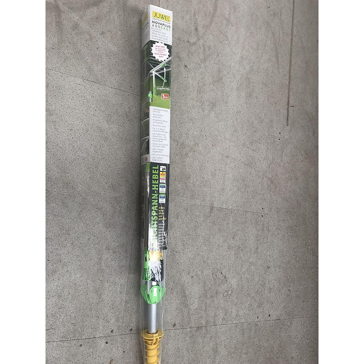 Exaco Novaplus 500 Rotary Clothesline, Silver/Blue