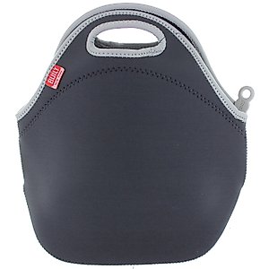 Built Neoprene Lunch Tote, 12 in, Gray