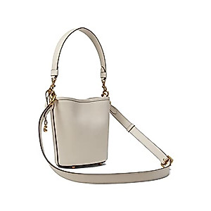 Coach Glovetanned Leather Dakota Bucket Bag 16 Women’s Leather Bag - Magnetic Snap Closure - Textile Lining Chalk One Size One Size