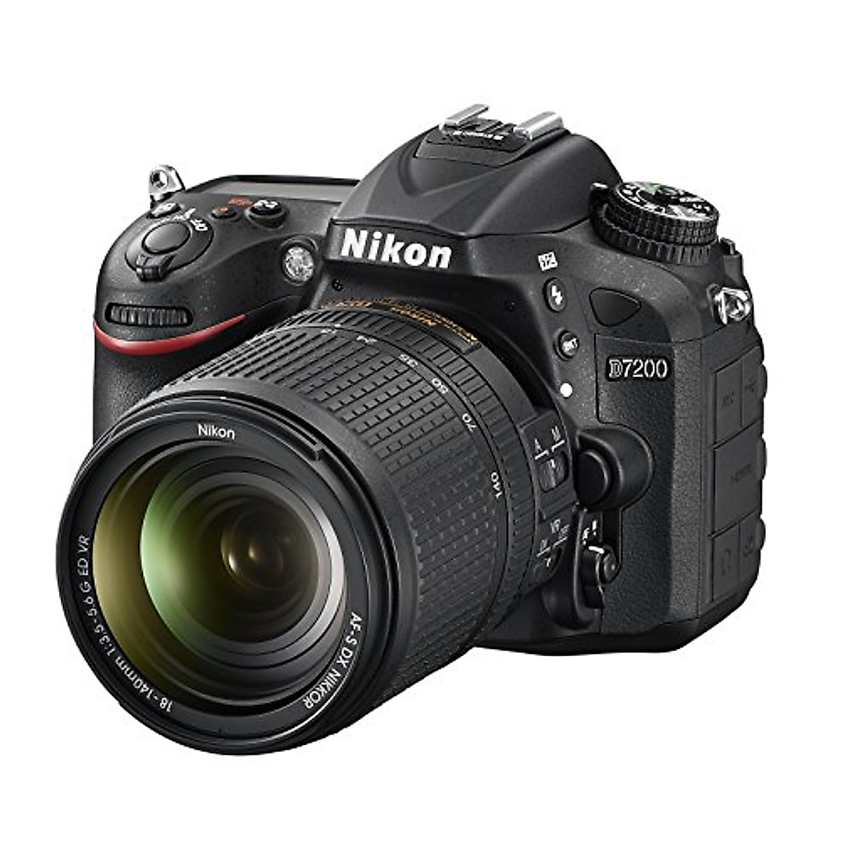 Nikon D7200 DX-format DSLR w/ 18-140mm VR Lens (Black)