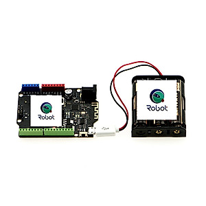CQRobot MicroUSB Battery Holder (3xAA), Can Hold 3 AA Batteries. Compatible with Arduino Controllers with Micro USB Interface.