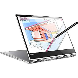 Lenovo Yoga 920 2-in-1 13.9" FHD Touchscreen Laptop, Intel Core i7-8550U, 8GB DDR4, 256GB SSD PCIe, Webcam, Bluetooth, Fingerprint Reader, Thunderbolt, Backlit Keyboard, Active Pen, Windows 10