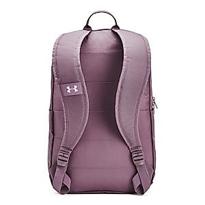 Under Armour unisex-adult Halftime Backpack, (500) Misty Purple/Misty Purple/Metallic Cristal Gold, One Size Fits All