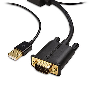 Cable Matters VGA to HDMI Adapter for Monitor and TV (VGA to HDMI Converter) with Audio Support
