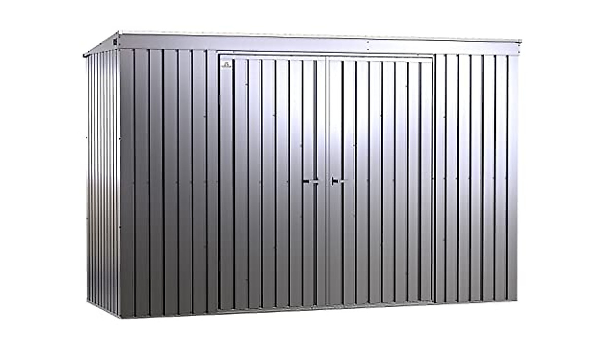 Arrow Elite 10x4 Lockable Steel Outdoor Storage Shed