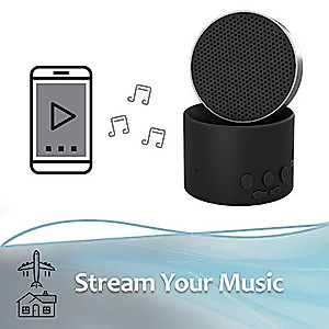 LectroFan Micro2 Non-Looping Sound Machine and Stereo Bluetooth Speaker with White Noise, Fan, and Ocean Sounds for Sleep, Relaxation, Privacy, Study, and Audio Streaming