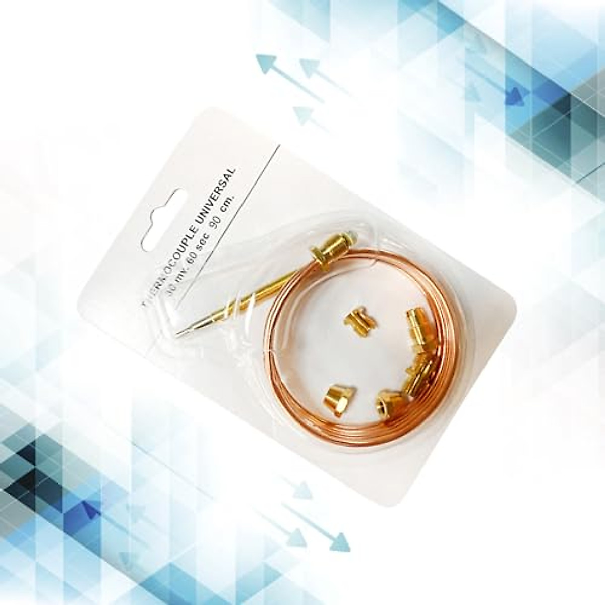 YUELER Oven Thermocouple Controller Probe Stove Cooker Heater Fireplaces Temperature Sensors with 5pcs Fixed Part