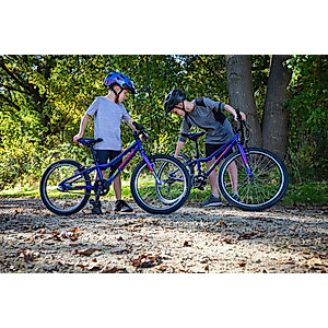 Mongoose Cipher Kids Mountain Bike Blue, 20-Inch