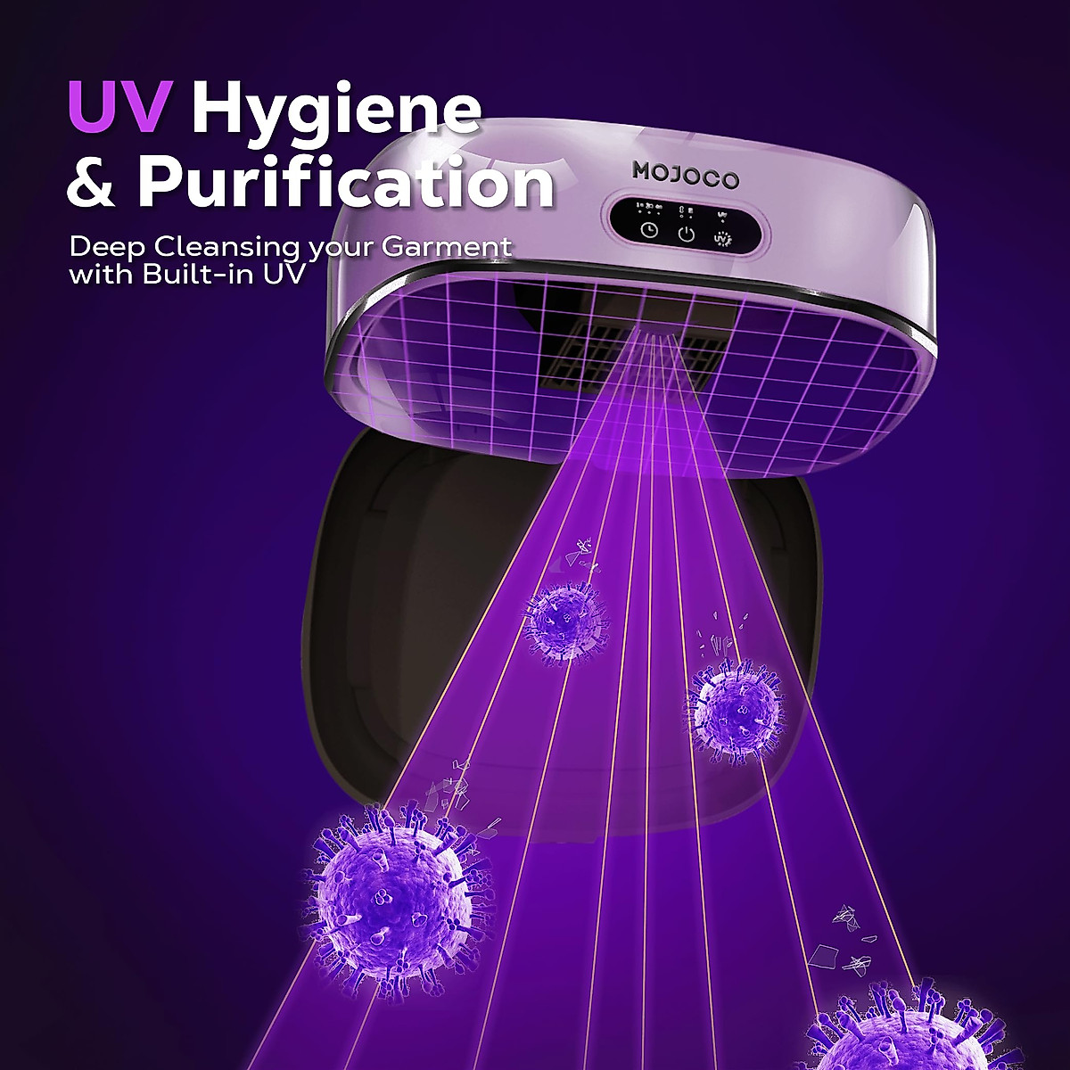 Mojoco Portable Clothes Dryer And Foldable Washing Machine for Apartment, RV, Travel