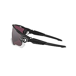 Oakley Men's OO9290 Jawbreaker Rectangular Sunglasses, Matte Black/Prizm Road Black, 31 mm