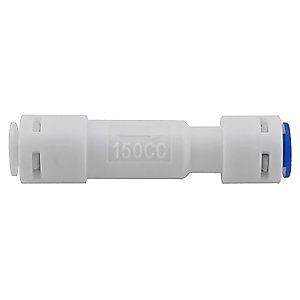 DGZZI 2PCS 1/4" 150CC Flow Restrictor with Quick Connect for RO Reverse Osmosis