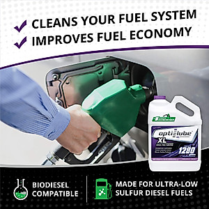 Opti-Lube XL Xtreme Lubricant Diesel Fuel Additive: Gallon (1 Gallon (Treats 1280 Gallons))