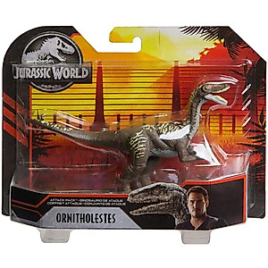 Jurassic World Toys Attack Pack Ornitholeste Dinosaur, Multicolor (GJN58)