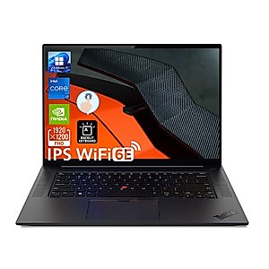 Lenovo ThinkPad X1 Extreme Gen 5 Business Laptop, 16" WUXGA IPS Display, Core i7-12700H, Windows 11 Pro, 32GB RAM, 1TB SSD, GeForce RTX 3050 Ti, Wi-Fi 6E, Fingerprint Reader, Backlit Keyboard, TD