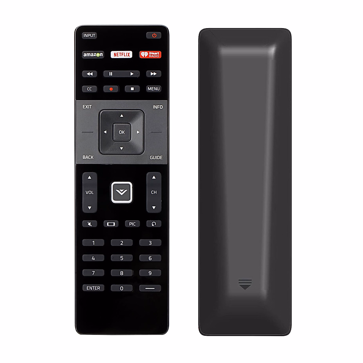 XRT122 Replace Remote Control fit for VIZIO TV D24-D1 D24H-E1 D28H-D1 D32-D1 D32F-E1 D32H-D1 D32X-D1 D39F-E1 D39H-D0 D40-D1 D40F-E1 D40U-D1 D43-D1 D43-D2 D43-E2 D43F-E1 D43F-E2 E65-C3