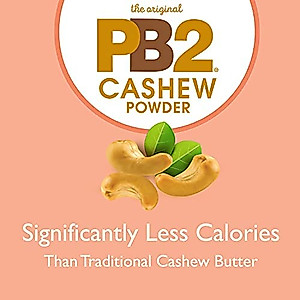 PB2 Powdered Cashew Butter - Cashew Powder with No Added Sugar or Salt [1lb Jar]