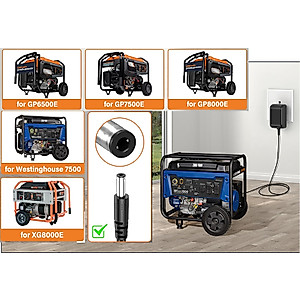 UpBright 12V AC Adapter Compatible with Generac 0G5744 OG5744 12 16 22 kW 0055040 XG8000E XG10000E XG6500E GP6500E GP7000E GP7500E GP8000E 8000W Toro Generator 5871 5819 Power Supply Battery Charger