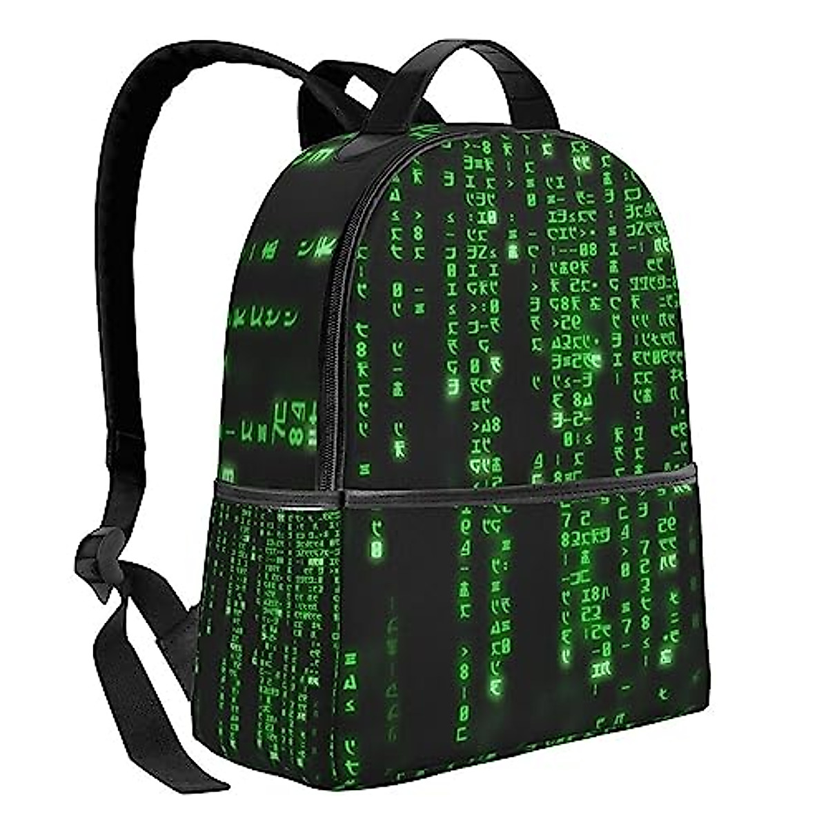 BAFAFA Hacker age Printed Travel Backpack Business Work Bag Computer Bag Outdoor Sports Rucksack