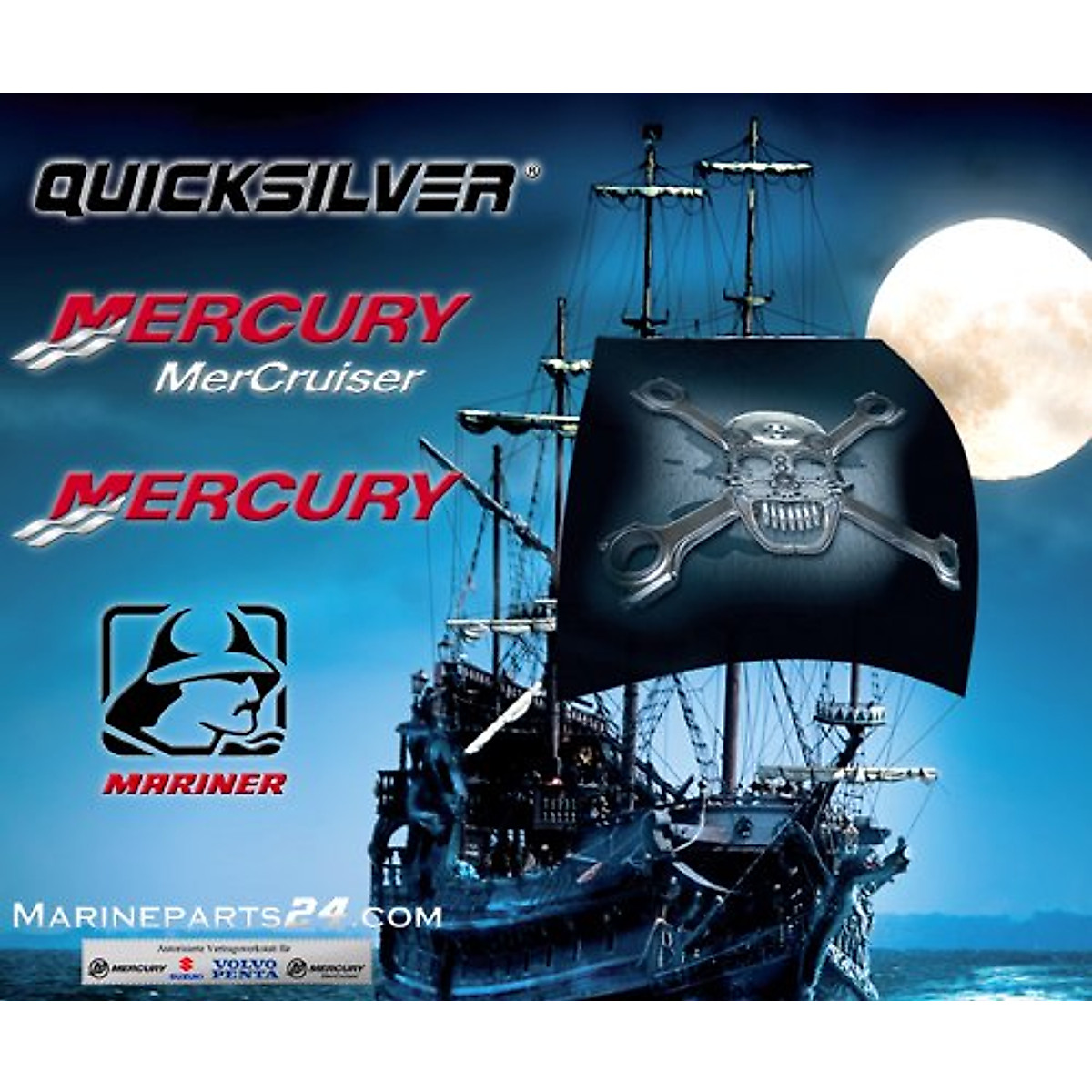 New Mercury Mercruiser Quicksilver OEM Part # 57-879330T28 Belt-Serpentine