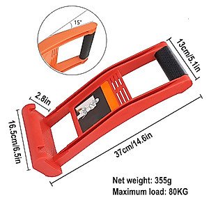 LABOFiC Drywall Carrier Handle 2 Pack, ABS Plastic Plywood Carrier Tool, Plywood Lifting Tool, Drywall Carrying Tool, Lift and Carry Panel Mover, Great for Plywood, Glass Board, Plasterboard
