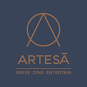 KitchenCraft Artesà Slate Lazy Susan Turntable Platter, 35 cm