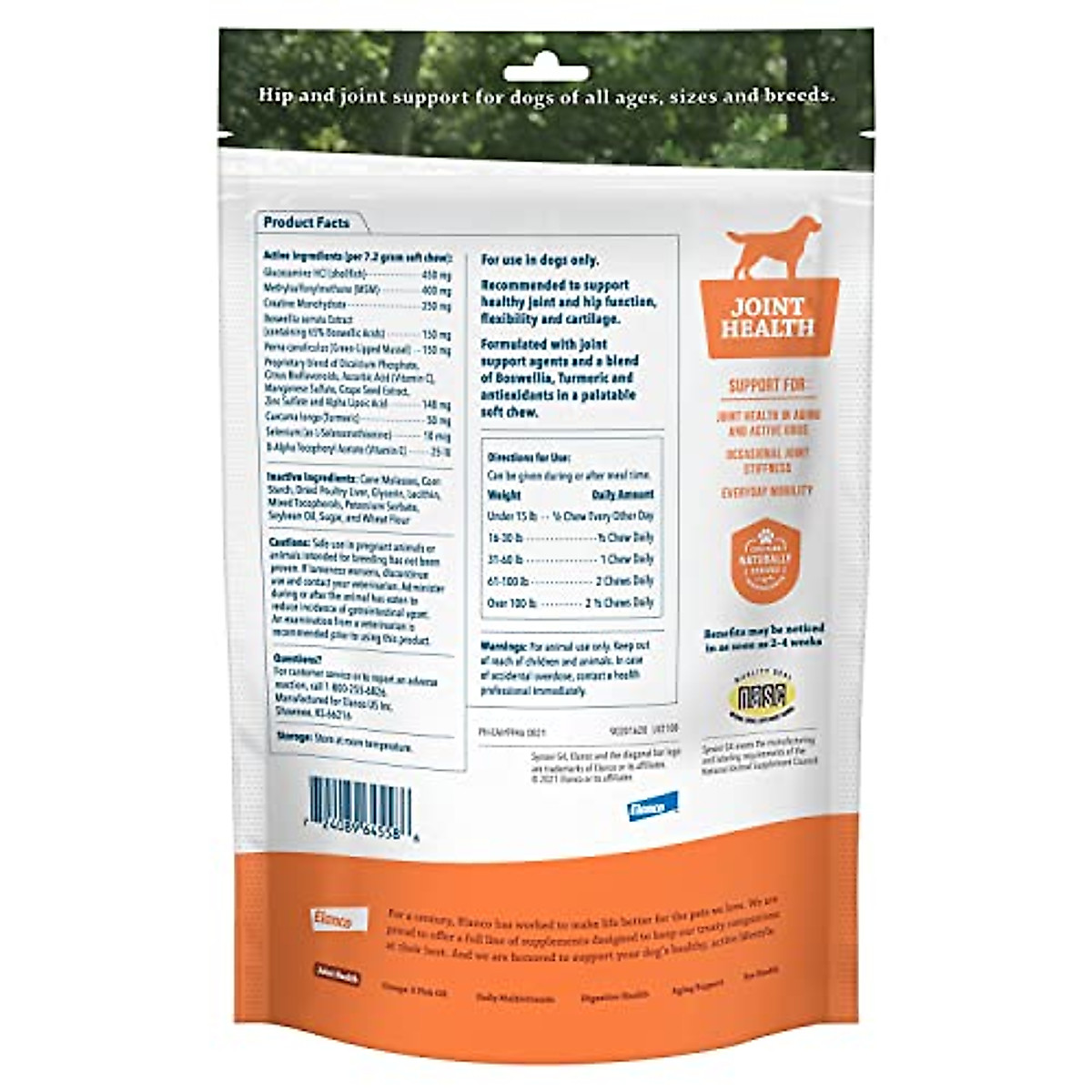 Synovi G4 Dog Joint Supplement Chews, 120-Count, for Dogs of All Ages, Sizes and Breeds