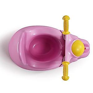 OKBABY Potty seat - Features Scooter Design with Handle Bars, Pink