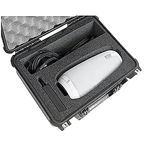 Case Club Case to Fit Meeting Owl - Heavy Duty Waterproof Case Fits Meeting Owl Standard, Pro, 2 or 3- Pre-Cut Foam is Ready To Go Out of The Box- Holds Expansion Mic, Cords, Accessories & Lock Adapter