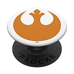 Star Wars Rebel Symbol Orange PopSockets PopGrip: Swappable Grip for Phones & Tablets