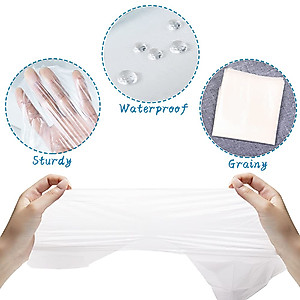 100 Pack Disposable Plastic Toilet Seat Covers,Waterproof Portable Travel Toilet Seat Covers,Toilet Seat Protectors for Toddler Potty Training,Pregnant Mom,Independent Package