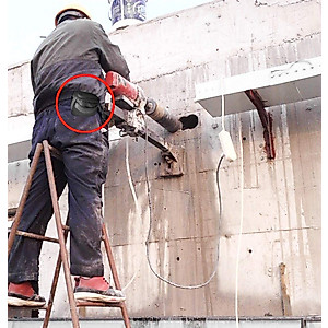 FitSand Soft Bag Compatible for Howard Leight Impact Sport OD Electric Earmuff, Includes Accessories - Safety Ear Muffs Bag Case