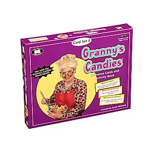 Super Duper Publications | Granny's Candies® Vocabulary & Word Meaning Game Inferences Cards (Add-On Set 4) | Educational Learning Resource for Children